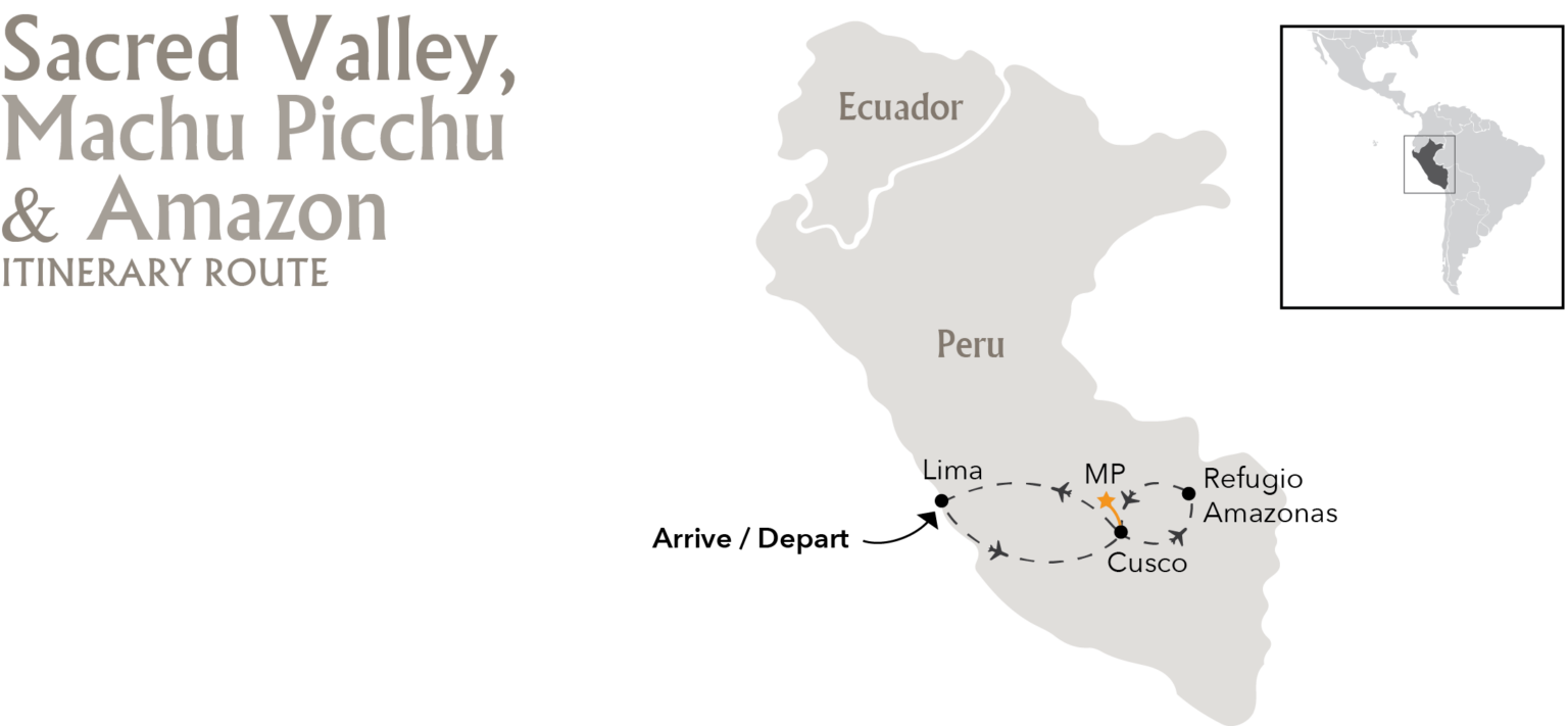 Refugio Amazonas Wildlife Lodge & Machu Picchu - 10 days